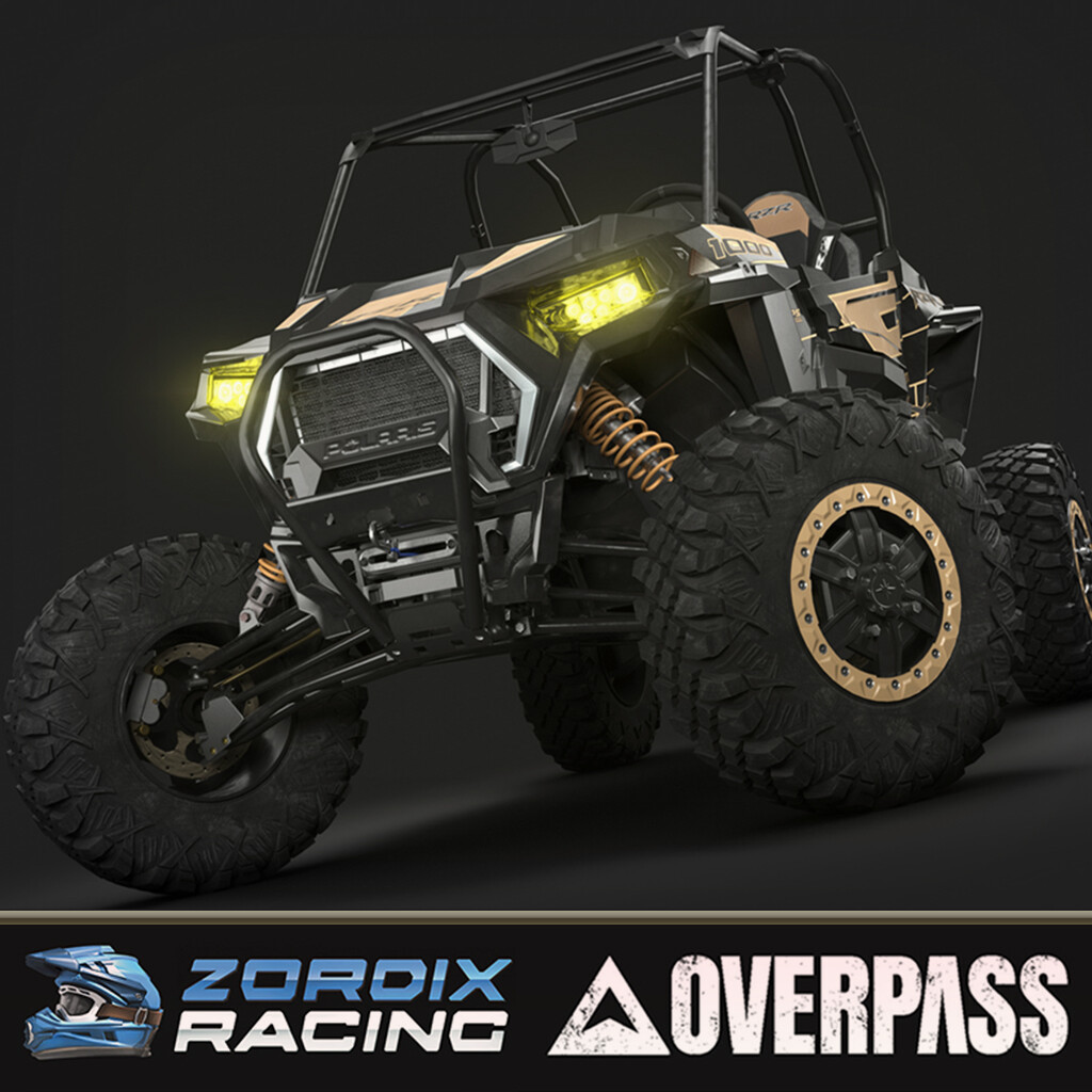 ArtStation - Polaris RZR XP 1000 Trails & Rocks / Overpass