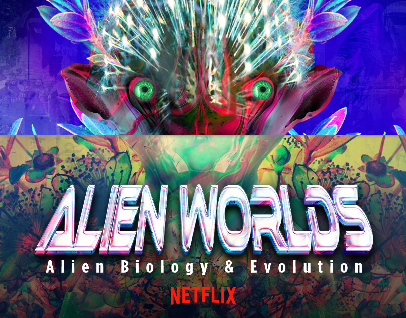 ArtStation - Alternative poster design / Alien worlds documentary