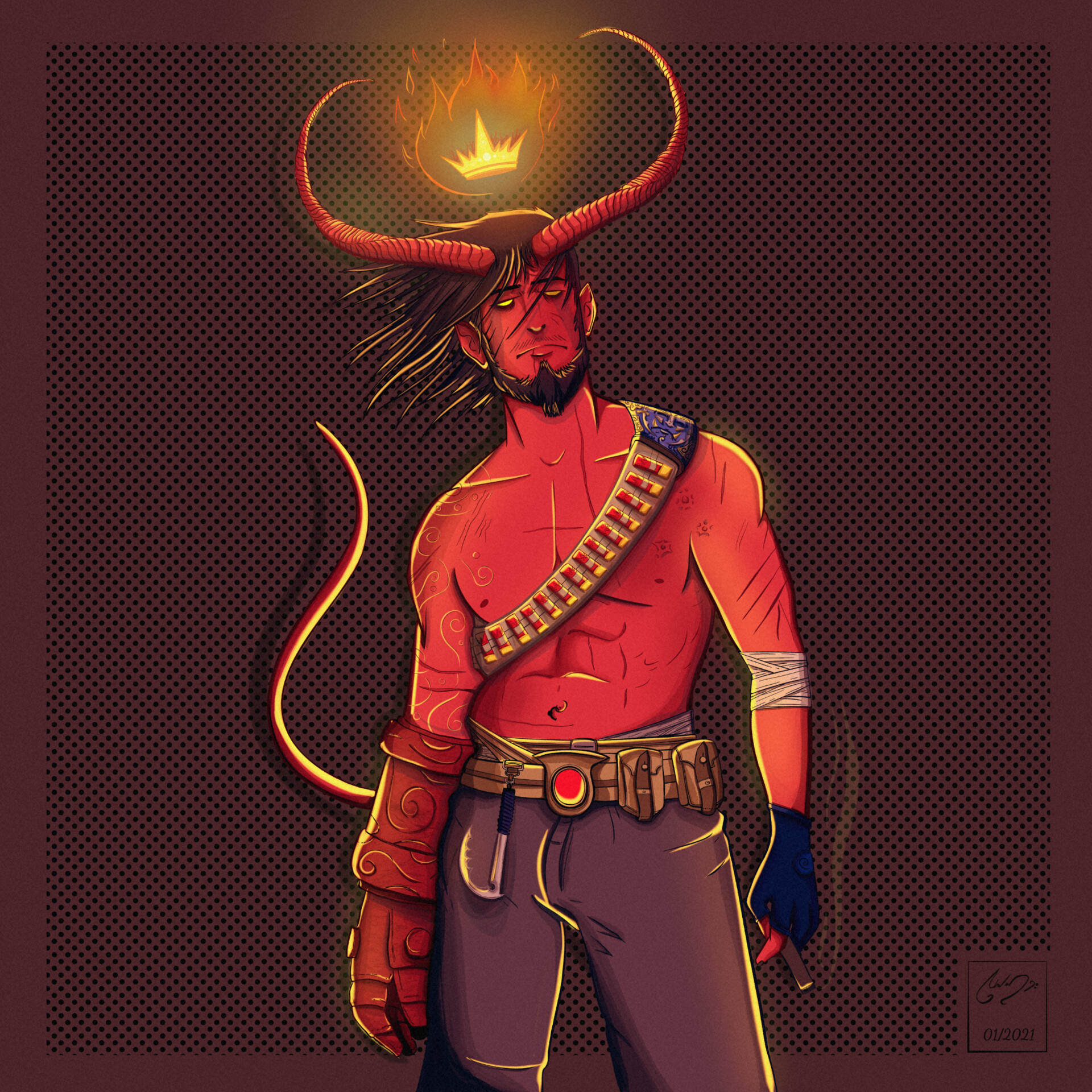 ArtStation - Hellboy