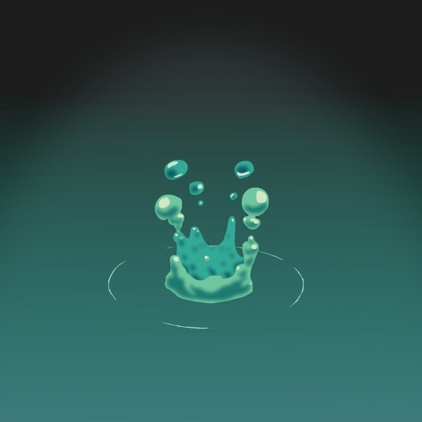 ArtStation - Water splash animation