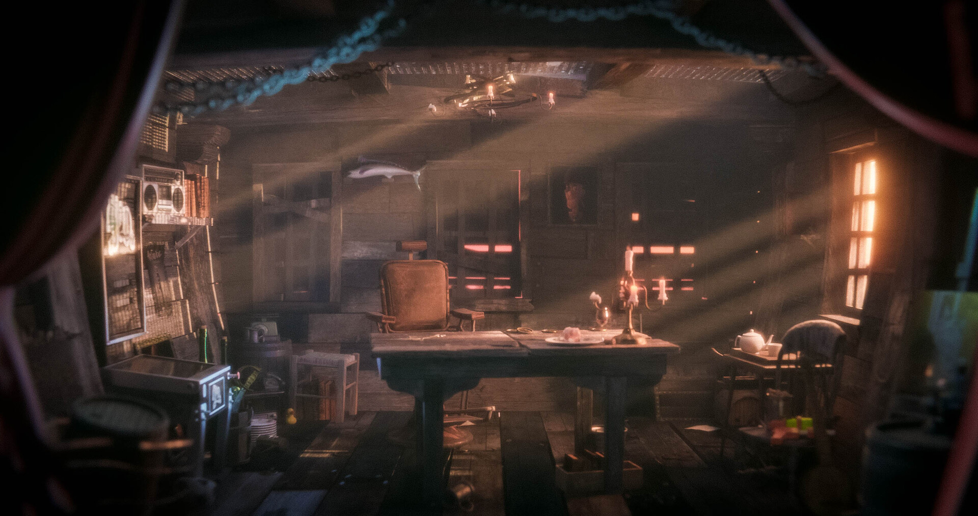 ArtStation - Pirate hold ship