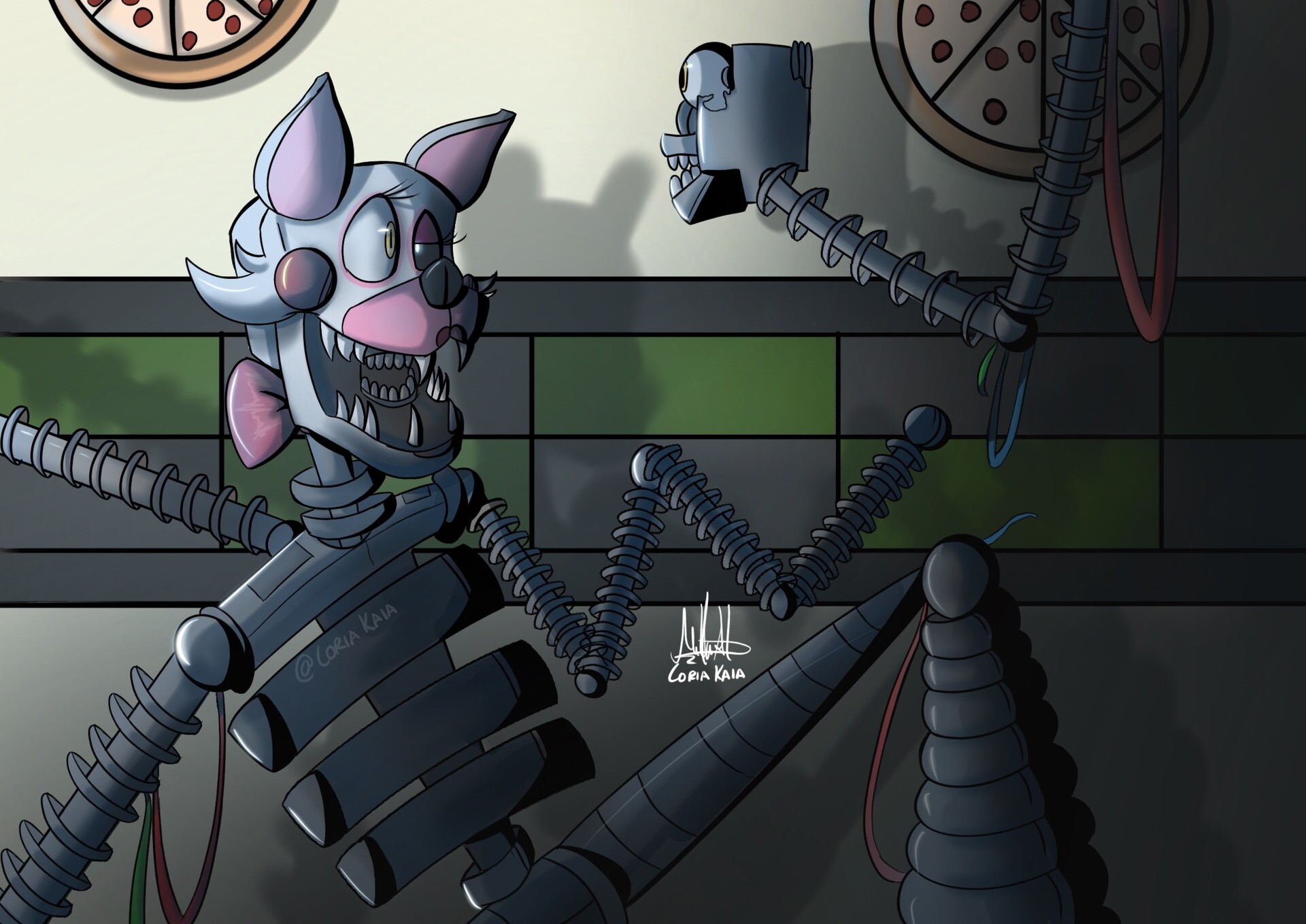ArtStation - MANGLE LONELINESS - FNAF