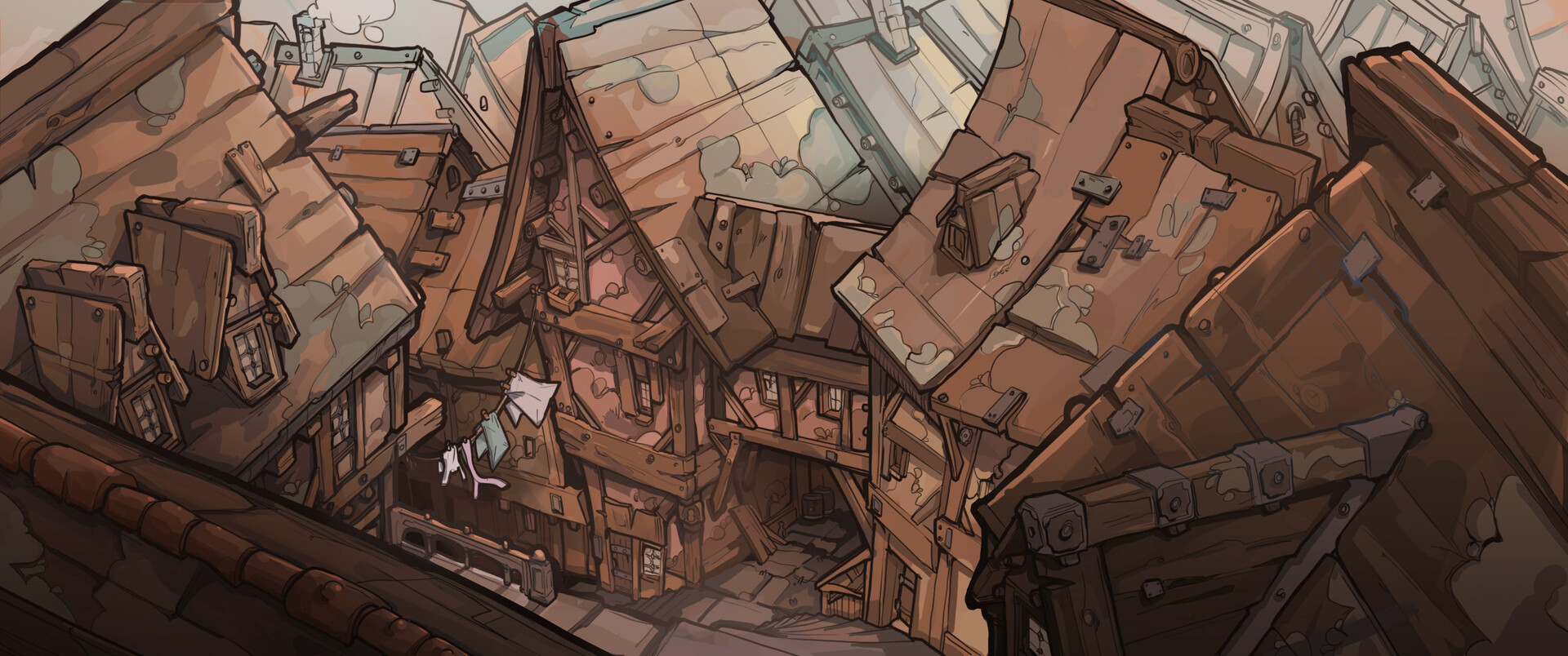 ArtStation - Medieval street 2