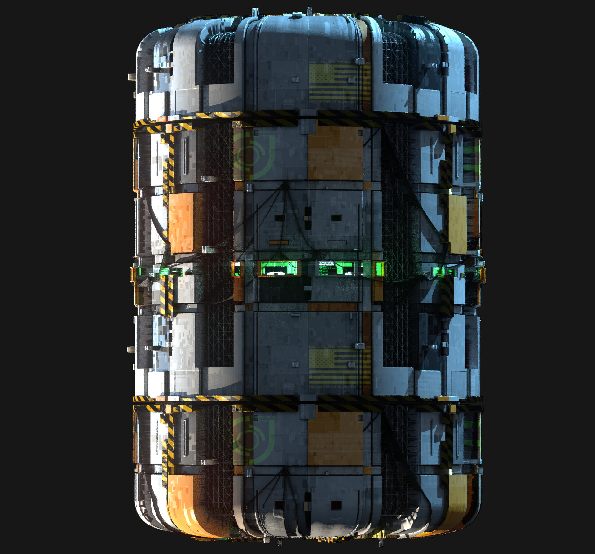 ArtStation - Sci fi Material Texture, Pamir Bal