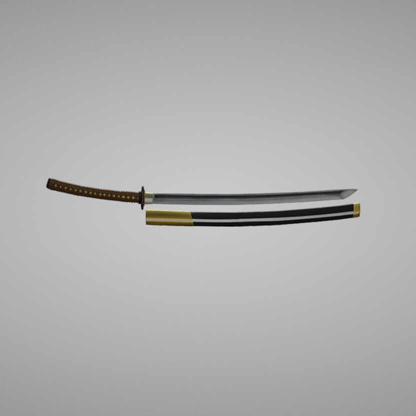 ArtStation - Samurai Sword
