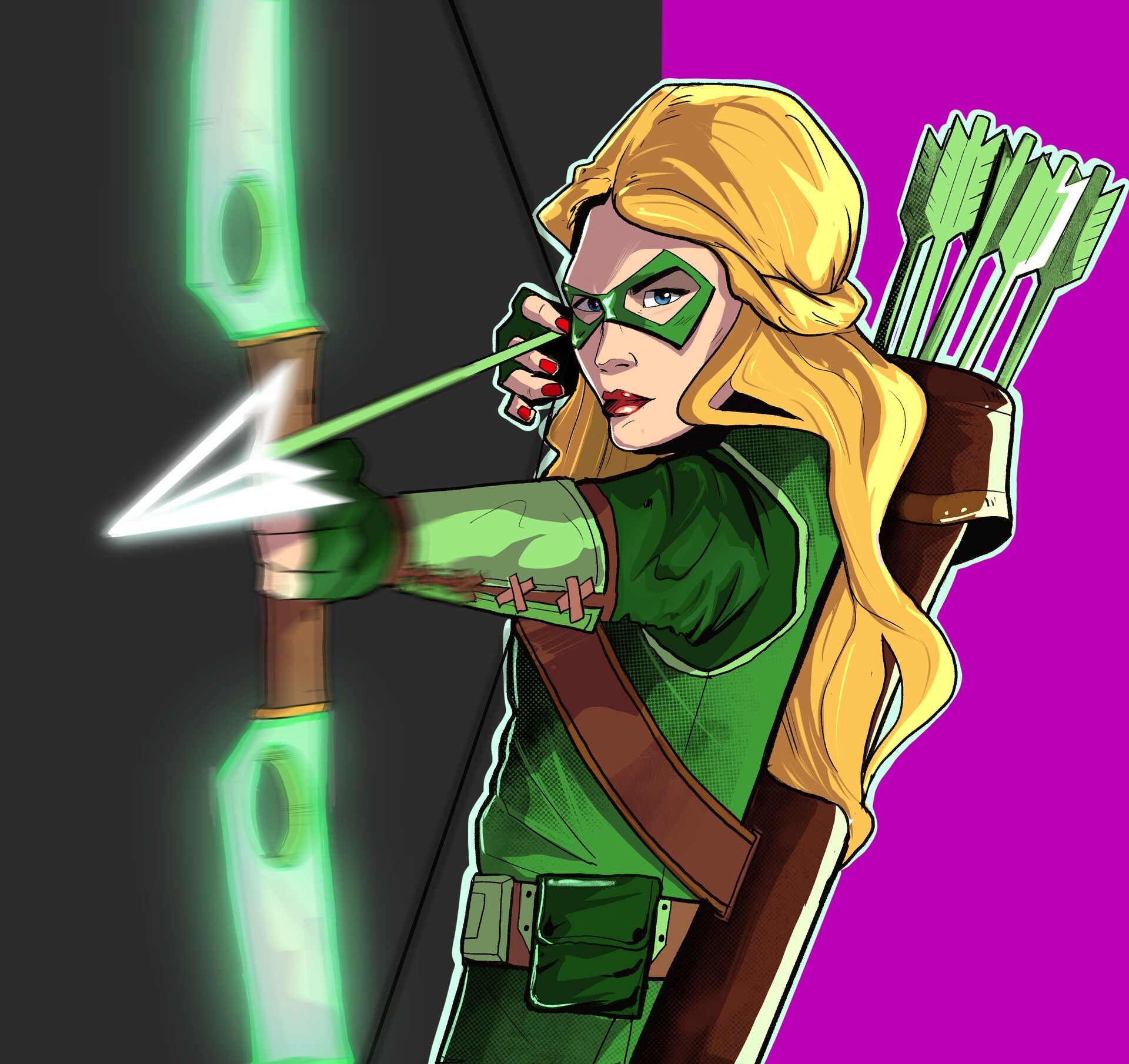 ArtStation - Concept girl arrow