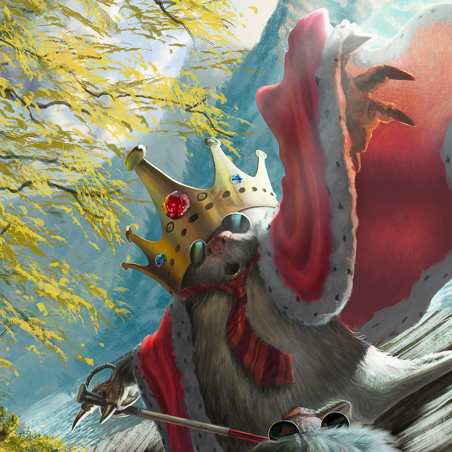 ArtStation - The Mole King