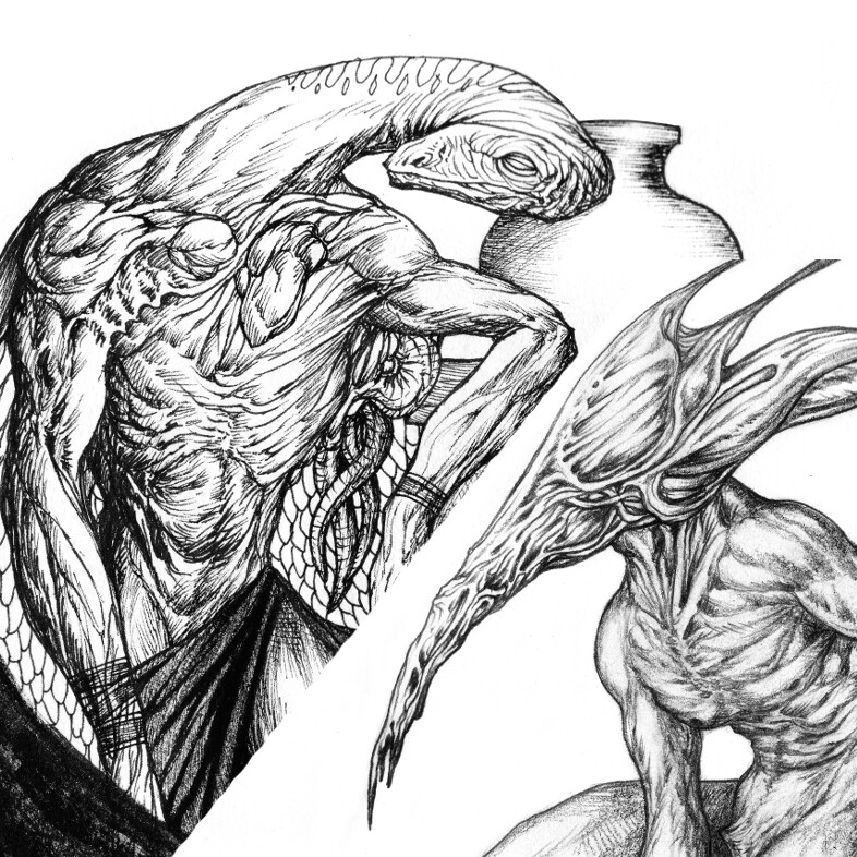 ArtStation - Month of Previously Unfinished Monsters #1