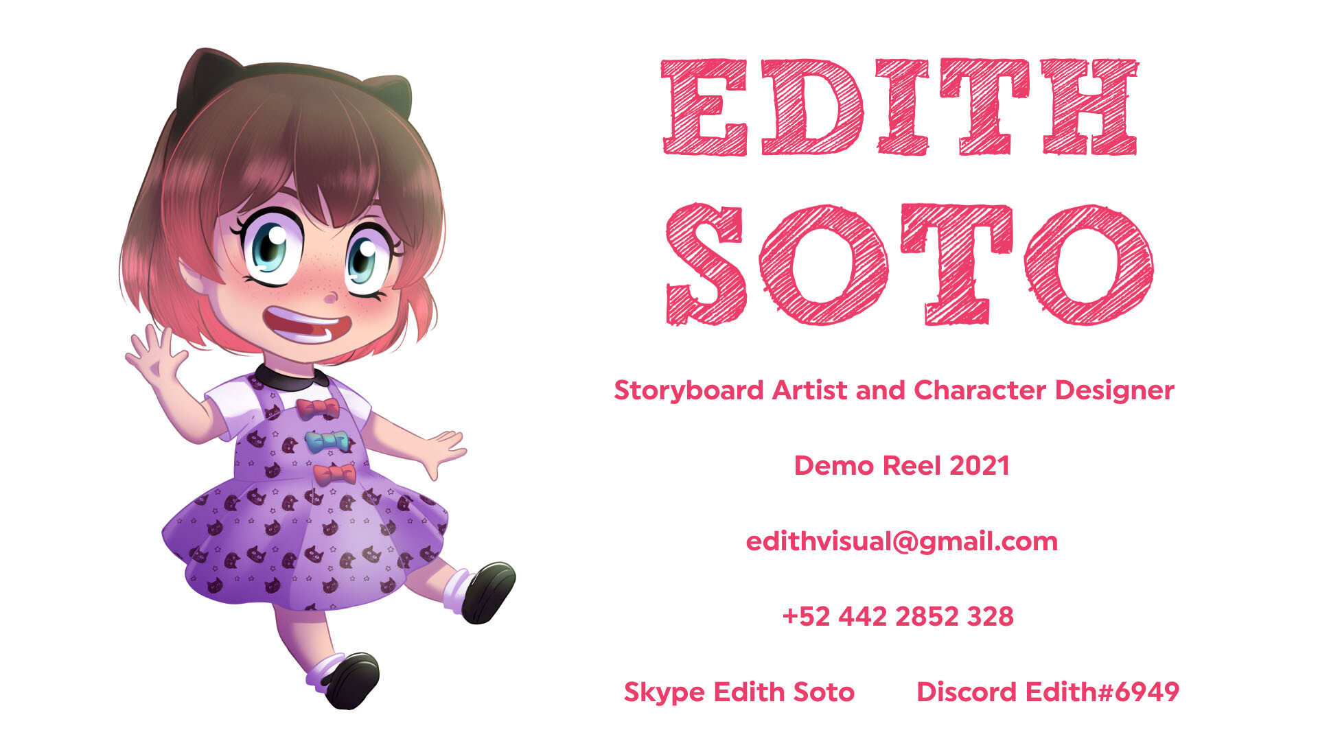 ArtStation - Edith Soto Demo Reel 2021