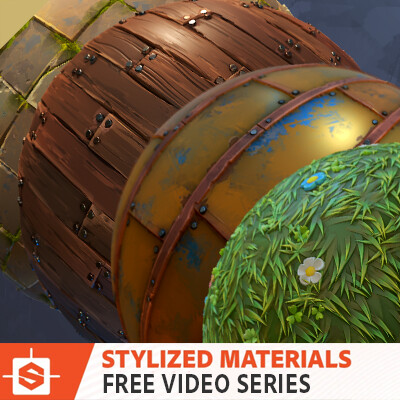 ArtStation - Stylized Materials With Substance Designer Series