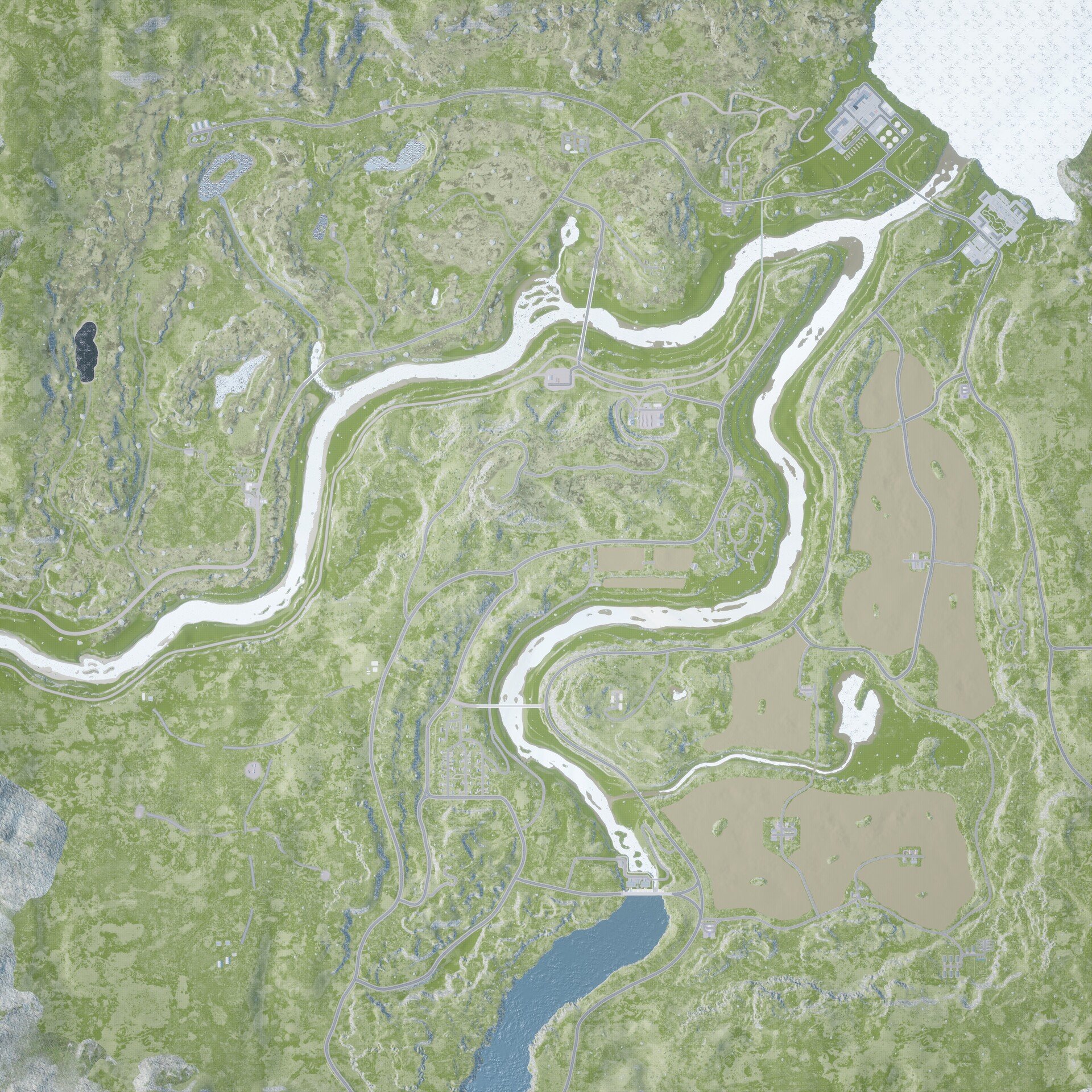 ArtStation - Nimmo Valley (Squad Map)