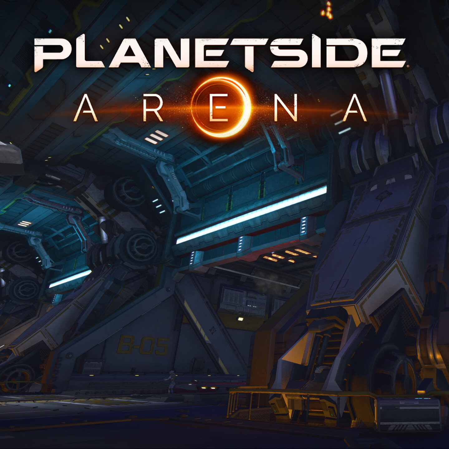 ArtStation - Planetside Arena - Bastion Fleet Carrier (Interior)