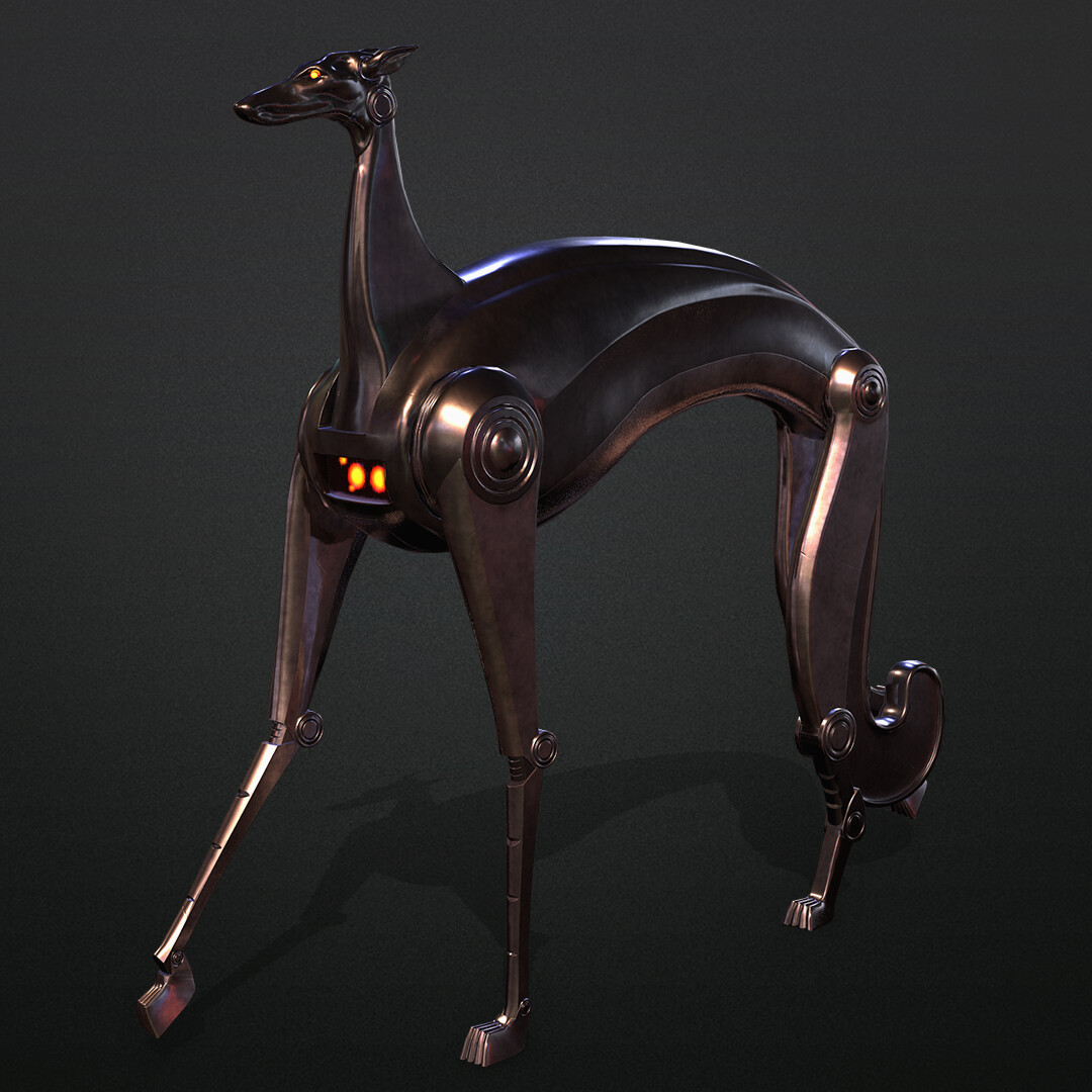 ArtStation - Robotic dog