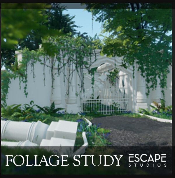 ArtStation - The Gate - Foliage Study