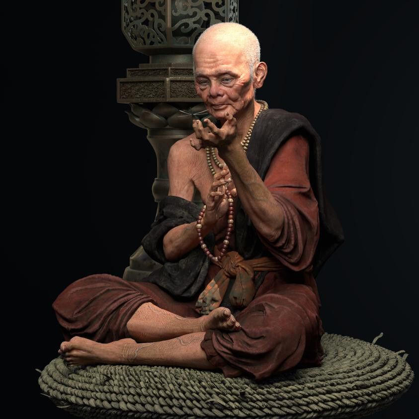 ArtStation - Monk