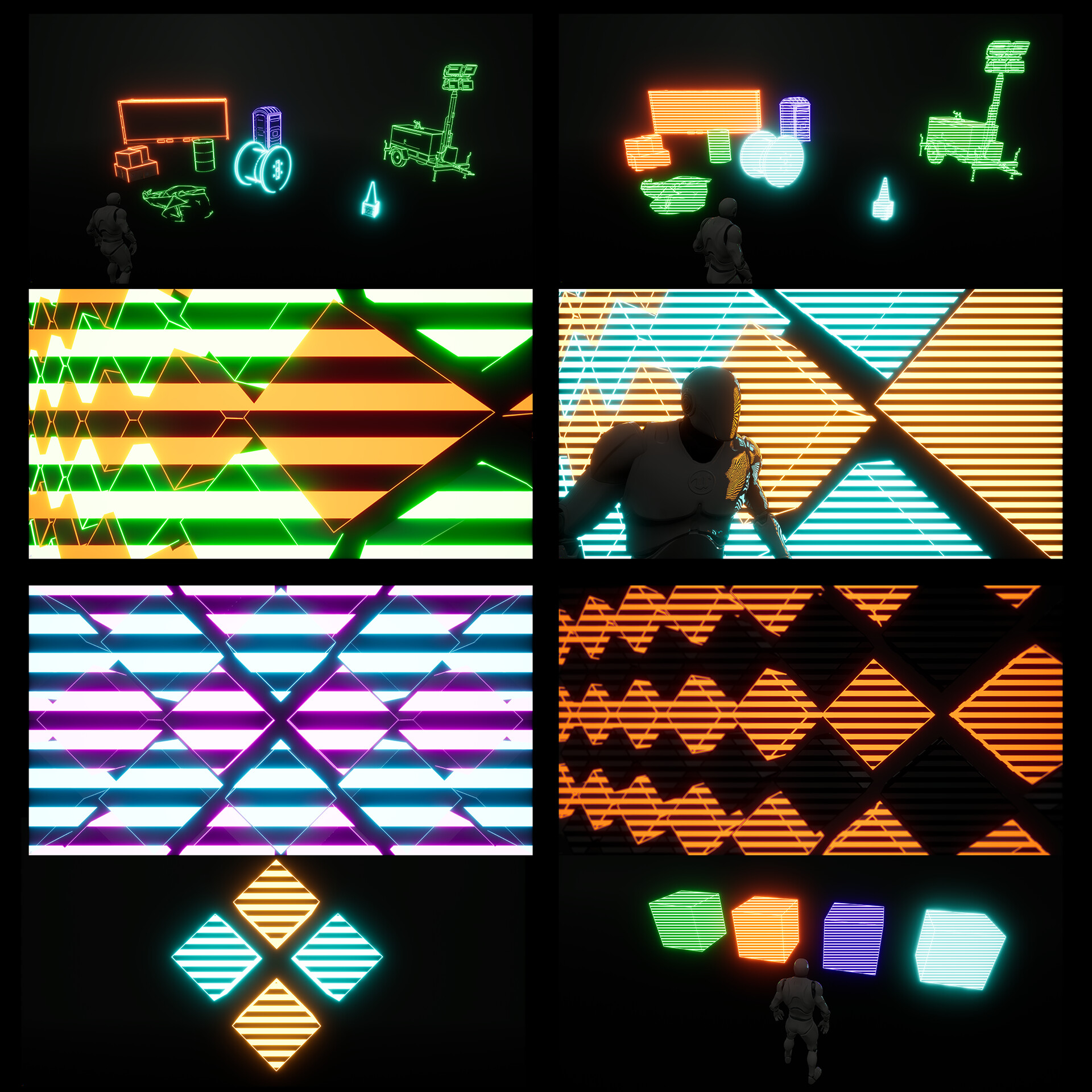 ArtStation - Fun with (out)Line shader - Unreal Engine 4