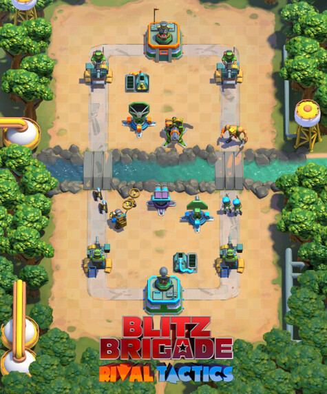 ArtStation - BLITZ BRIGADE rival tactics ::: mobile game