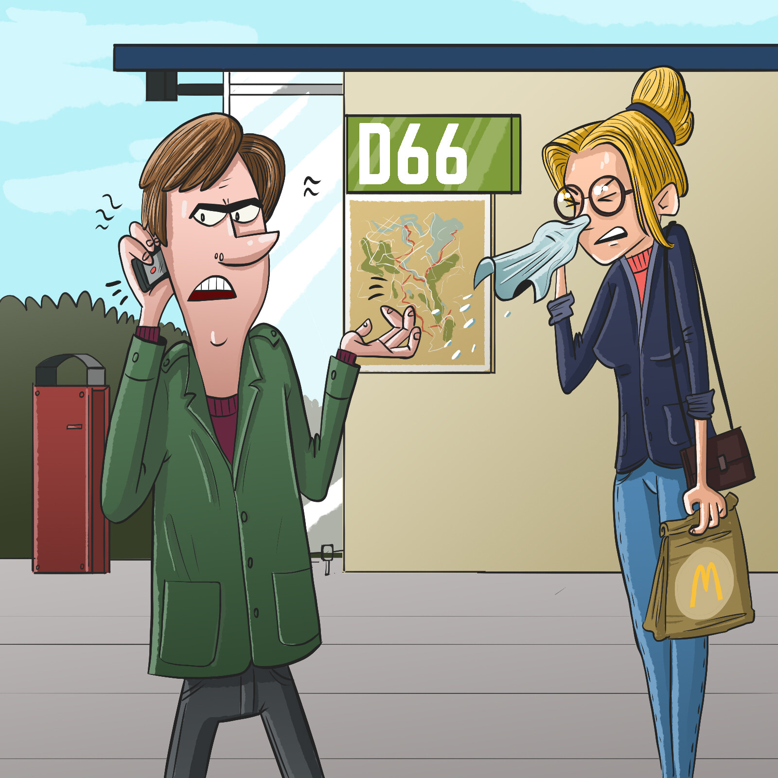 ArtStation - Keep distance