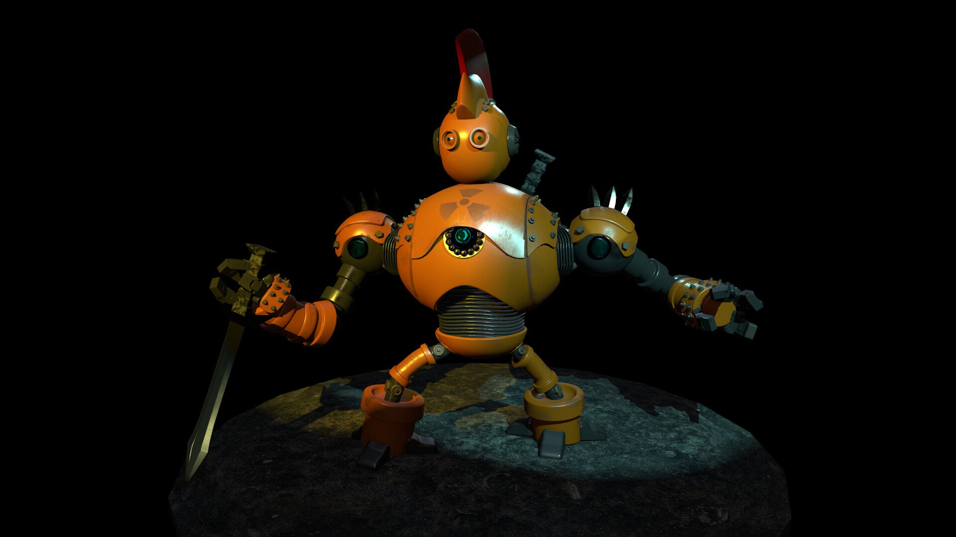 ArtStation - Samurai robot