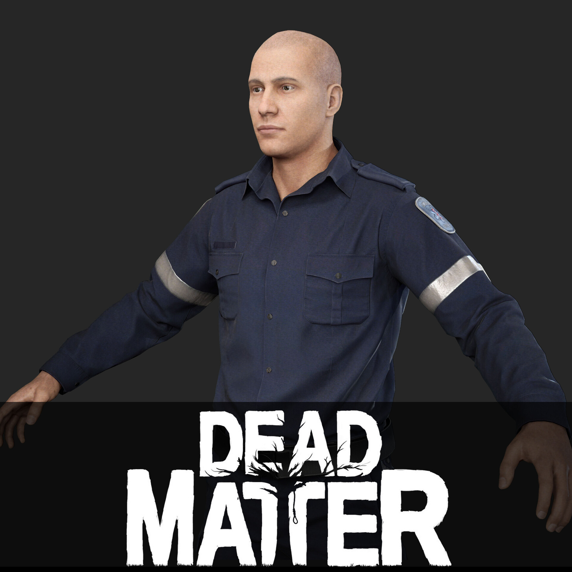 ArtStation - Male EMT Outfit Dead Matter