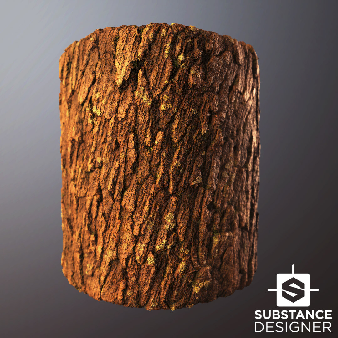 ArtStation - Bark Material