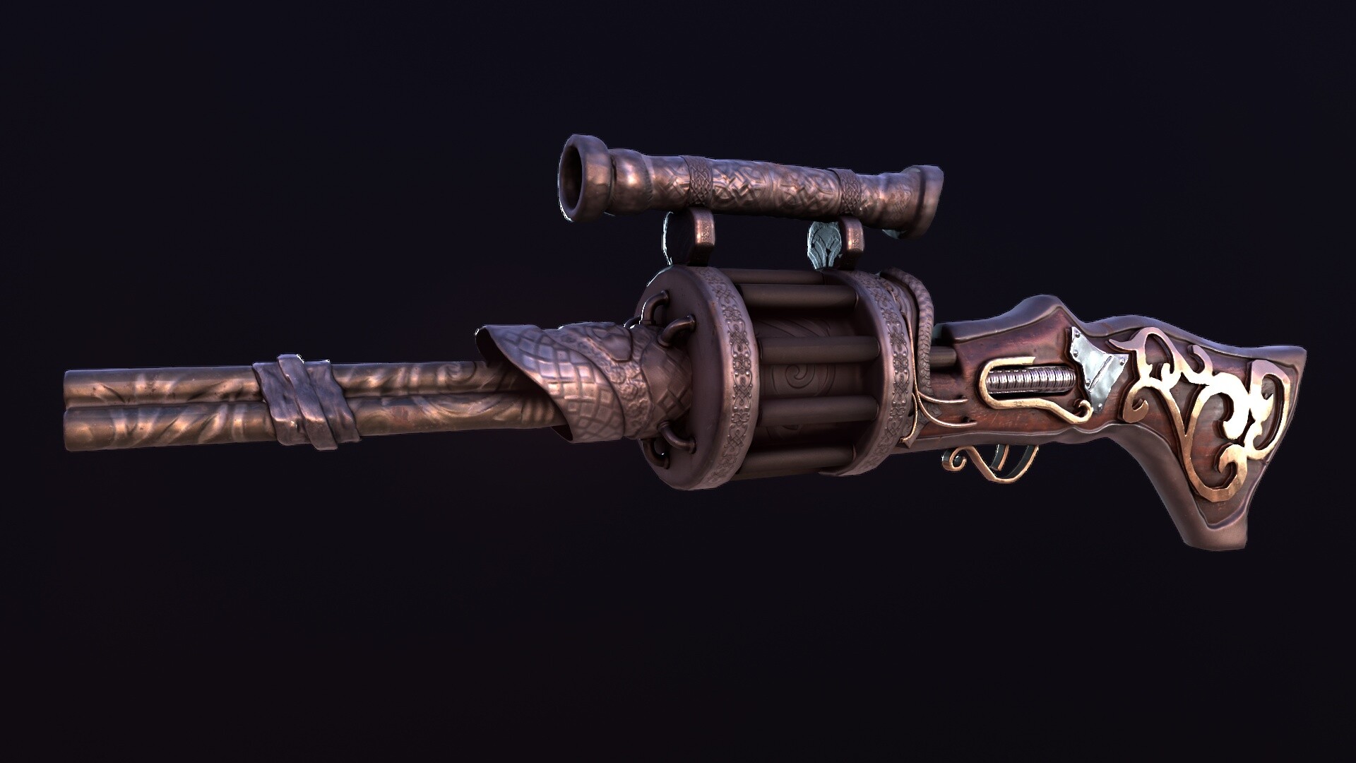 ArtStation - Steampunk sniper