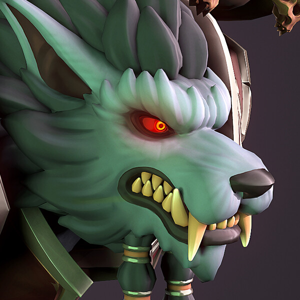 ArtStation - Worgen Bust