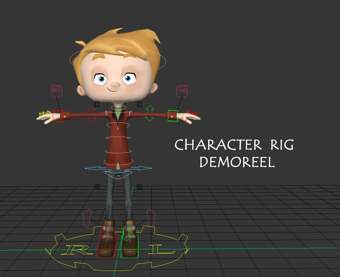 ArtStation - Character Rig Demo reel