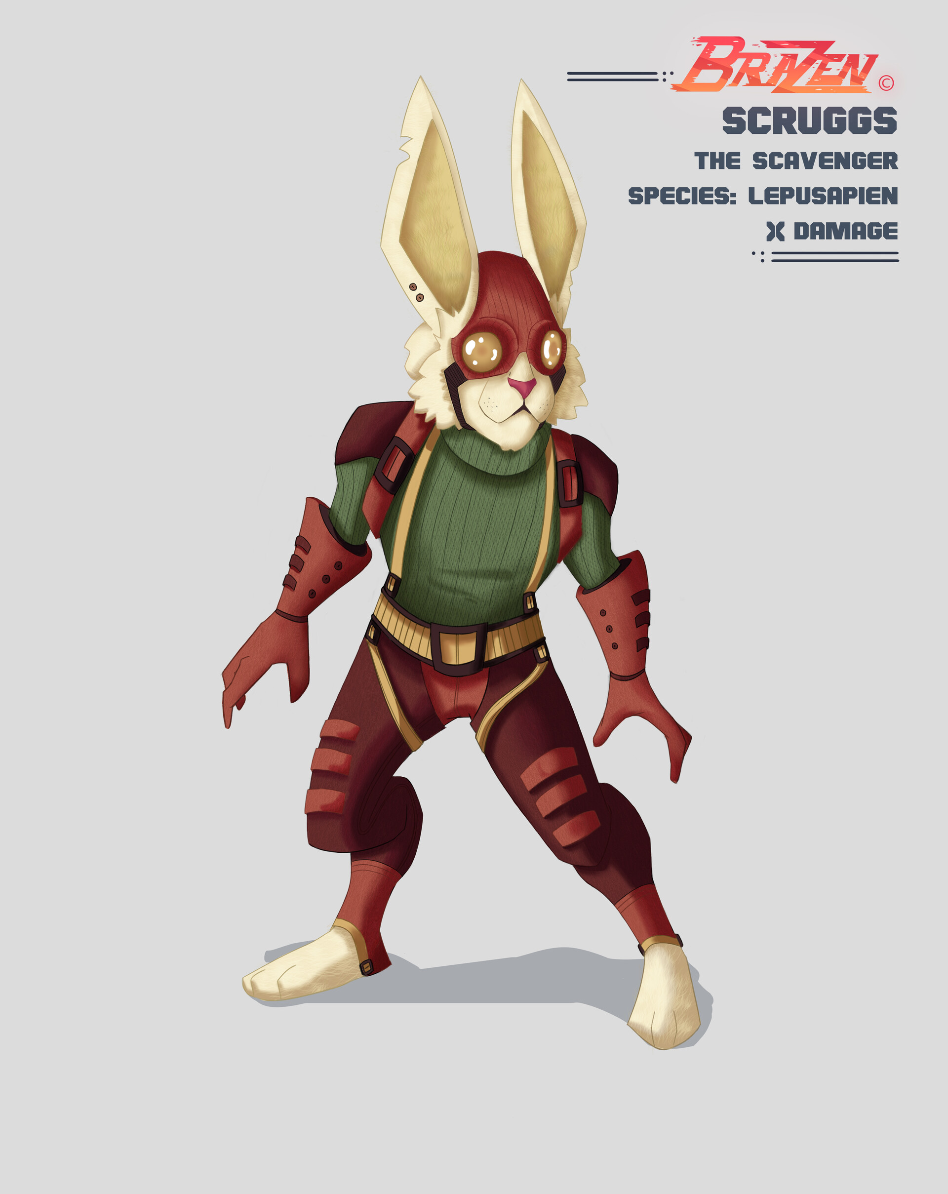ArtStation - Brazen Scavenger- Scruggs