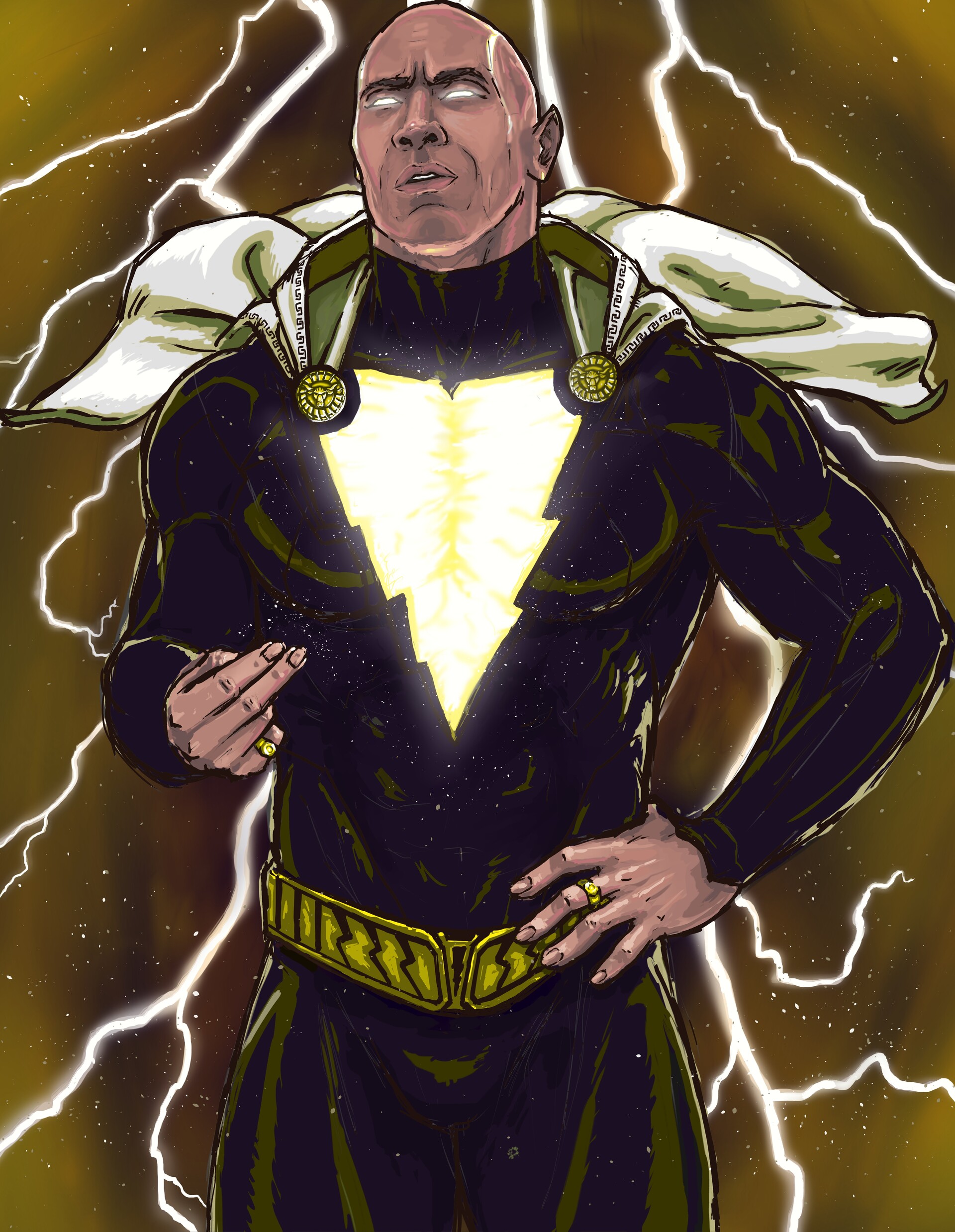 ArtStation - Black Adam - Concept