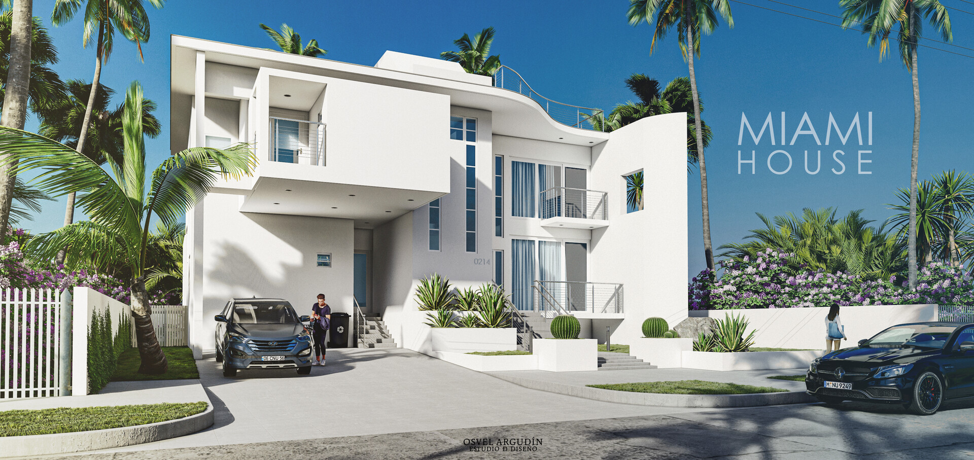 ArtStation - MIAMI HOUSE