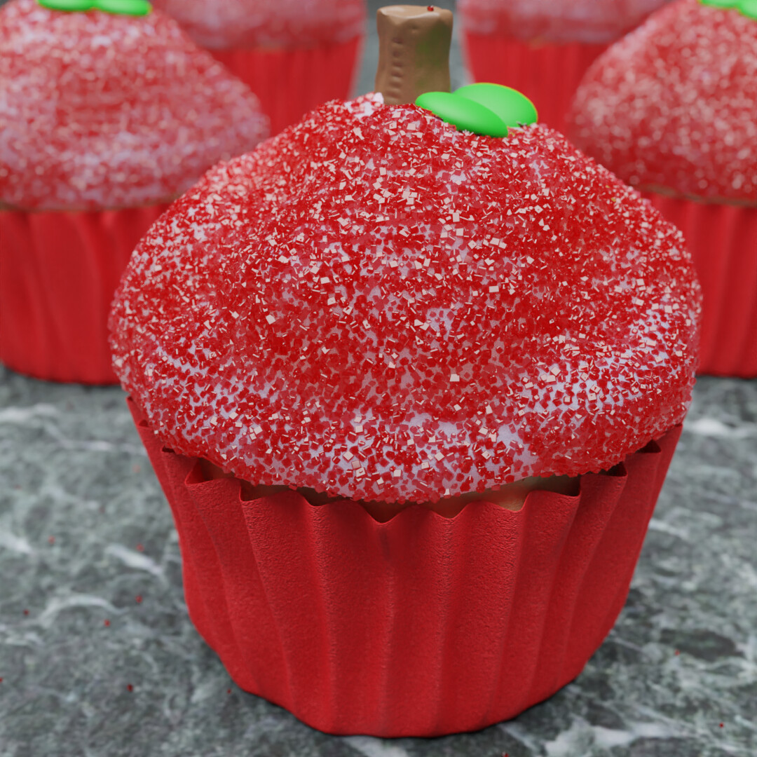 ArtStation - Solo Cupcake Project