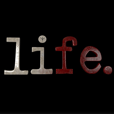 ArtStation - life. 3D animated title sequence