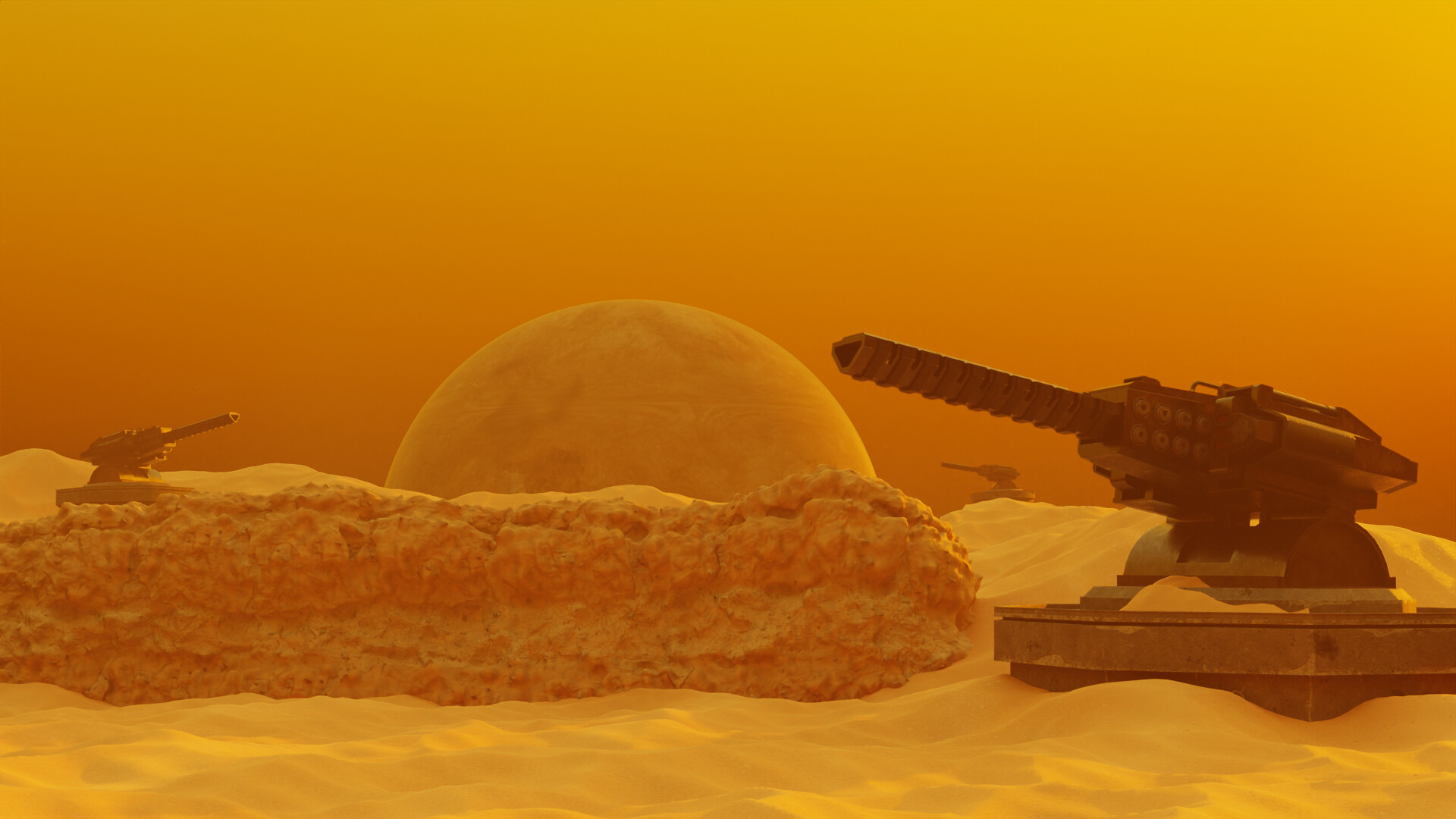 ArtStation - Defense Line