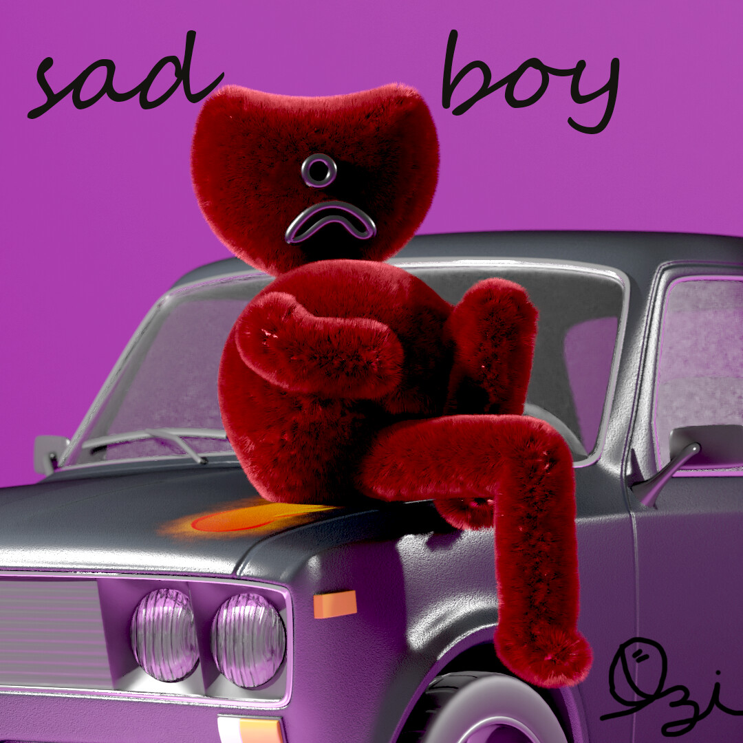 ArtStation - sad boy