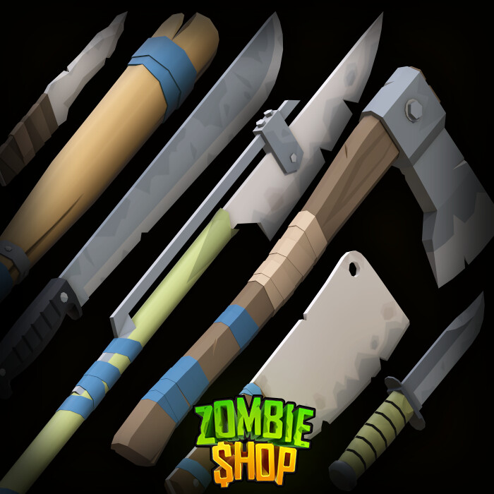 ArtStation - MELEE WEAPONS