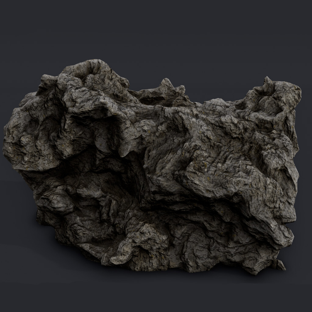 ArtStation - Procedural Lava Rocks - Houdini - Unreal