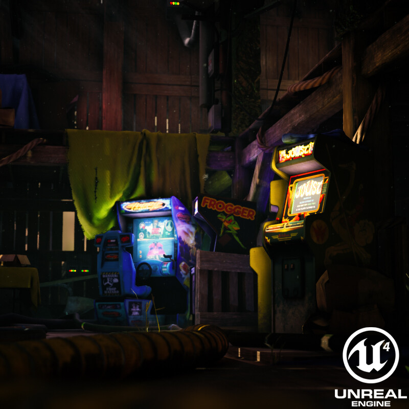 ArtStation - Arcade Barn