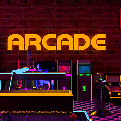 ArtStation - Arcade room