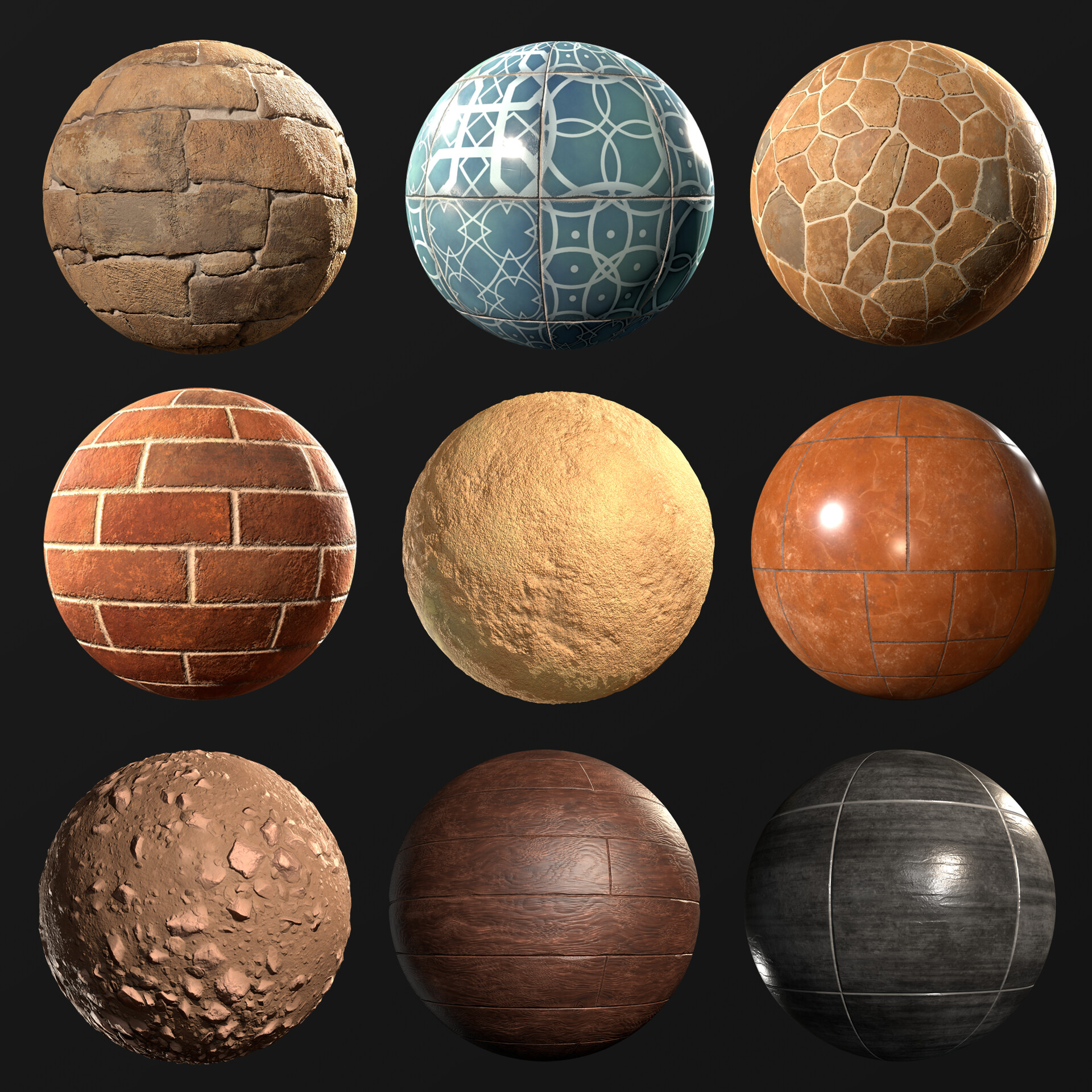 ArtStation - Substance Designer Material Practice