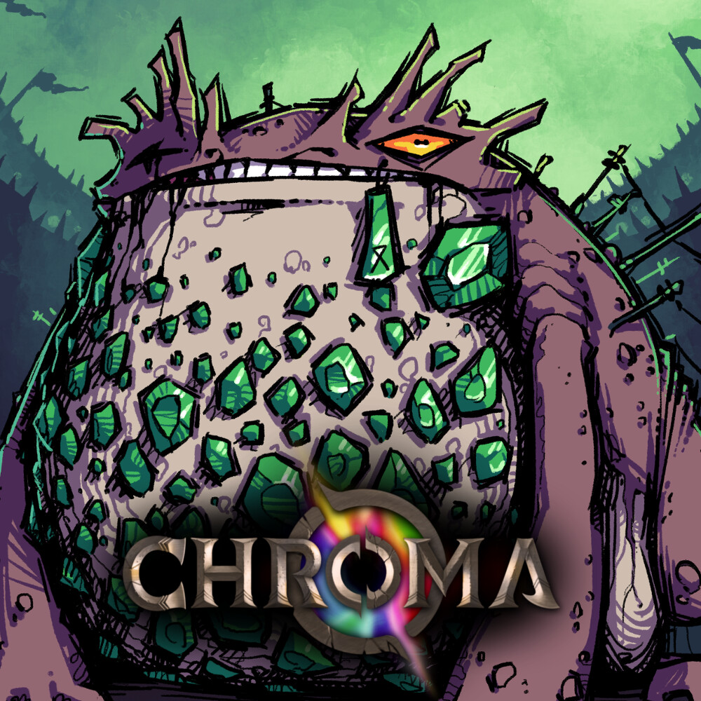 ArtStation - Chroma: Bloom and Blight - Jade Pit Horror