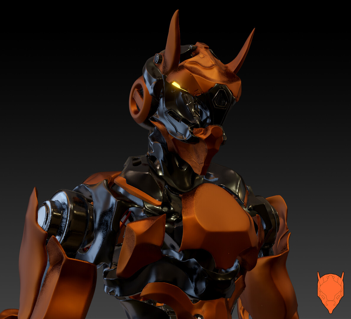 ArtStation - Day 223 -The Oni Avatar