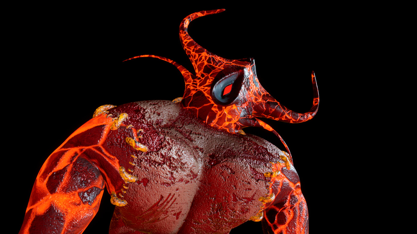 ArtStation - Creature Render In UE4