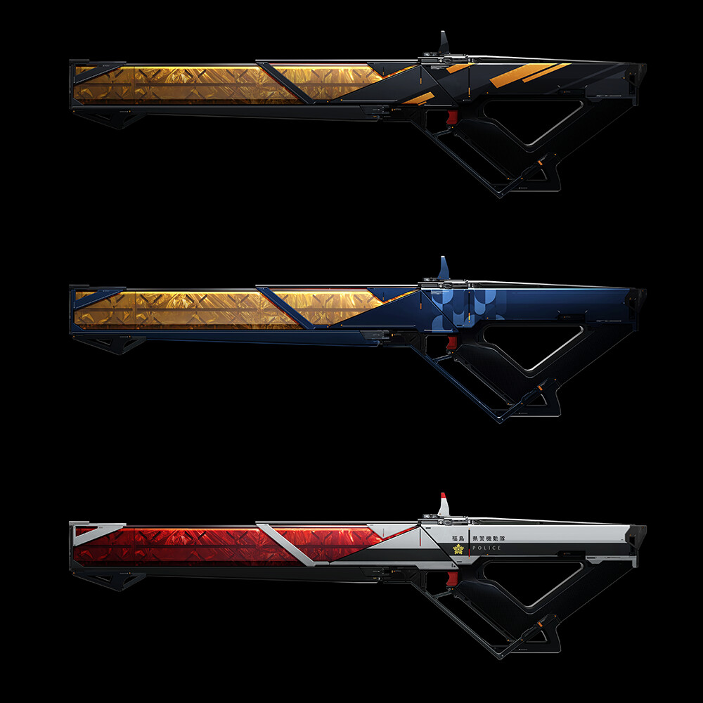 ArtStation - Firearms design exercise