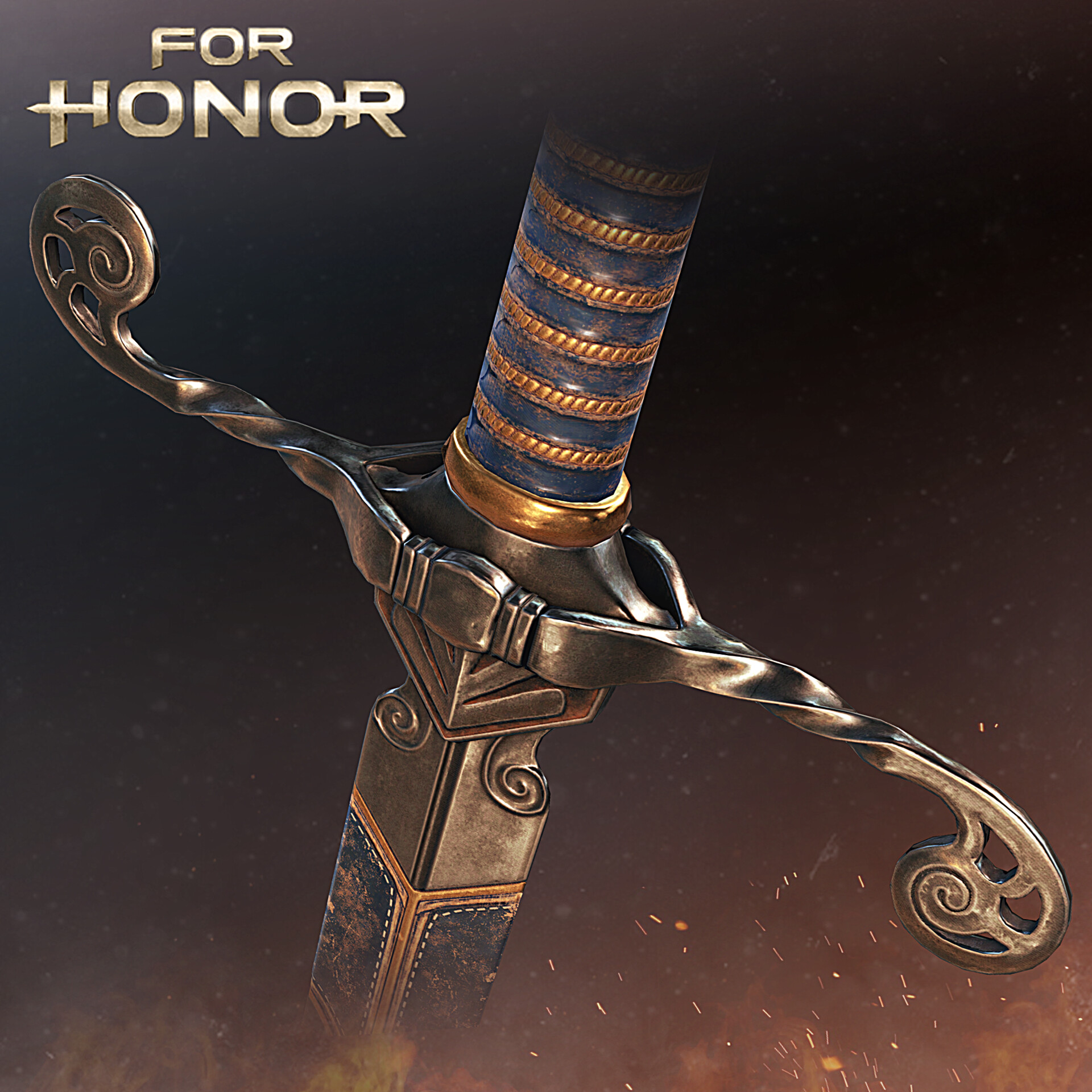 ArtStation - For Honor Weapon - Knight