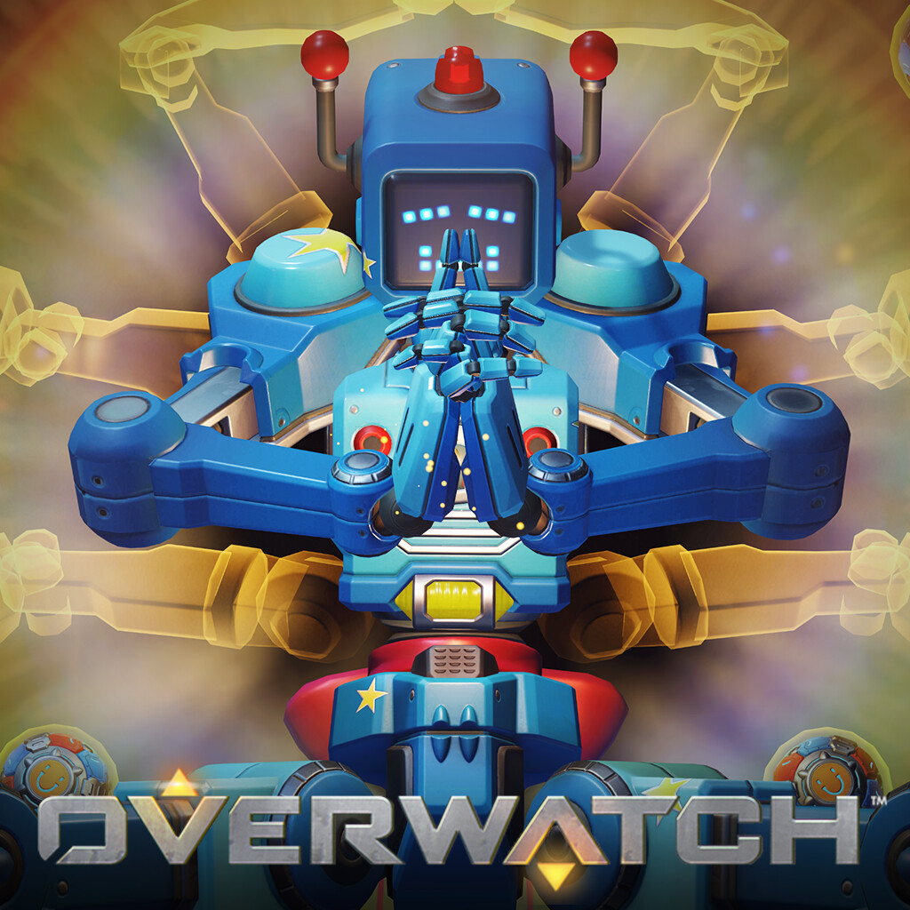 ArtStation - Overwatch Winter Wonderland 2020 - Toybot Zenyatta