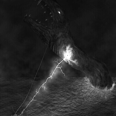 ArtStation - Thor and the Midgard Serpent