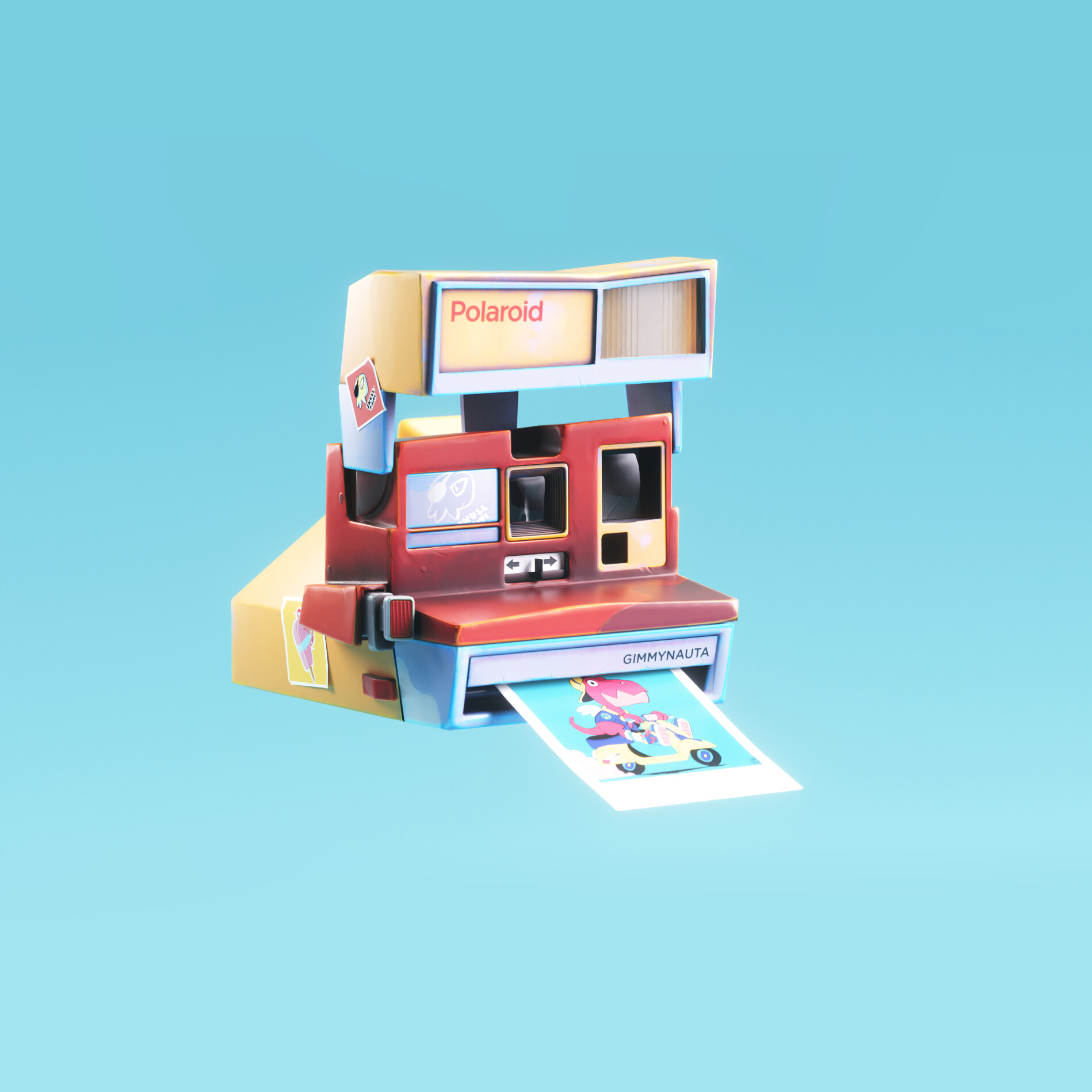 ArtStation - Custom Polaroid