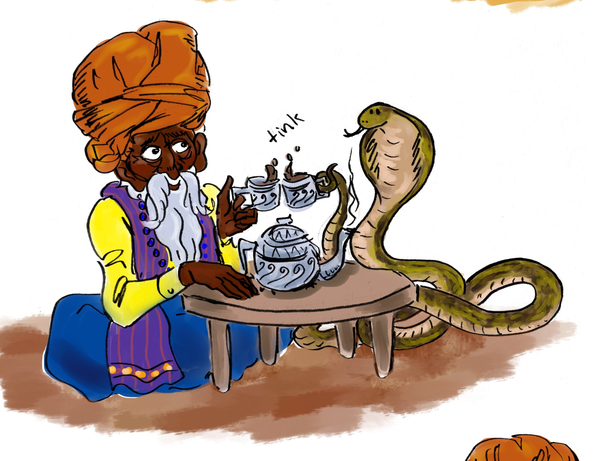 ArtStation - The Snake Charmer