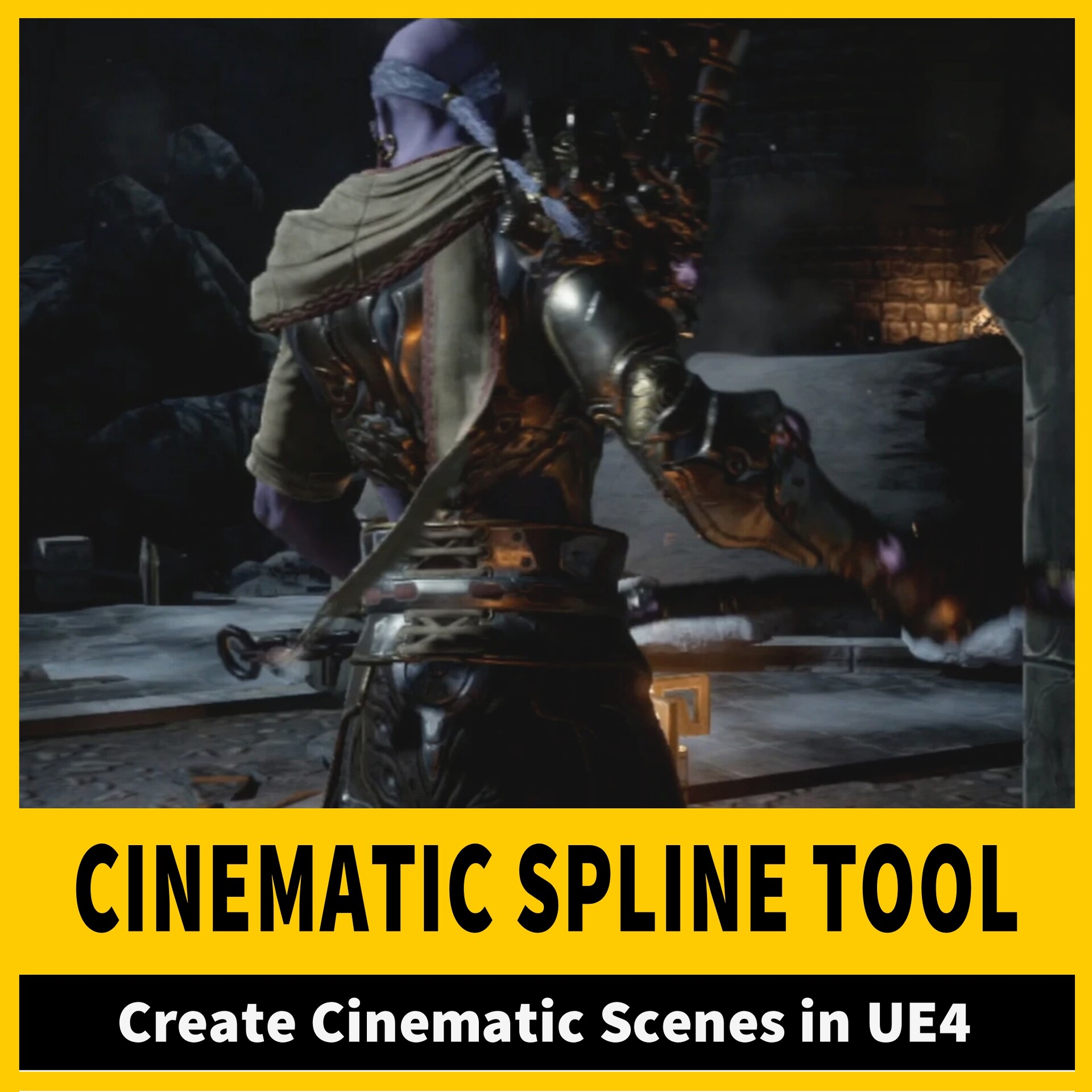 ArtStation - Cinematic Spline Tool For Unreal Engine 4